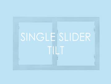 Single Slider Tilt Windows Replacement ☑️ Windows Installation [Experts]