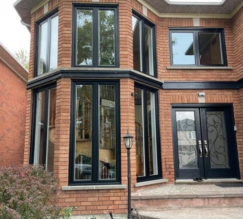 Cool Exterior Ideas With Black Vinyl Windows ☑️ NorthShield Windows Projects